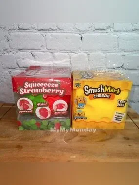 RMS | Toys | Rms Crazy Fun Dumpling Jumbo Strawberry Squishy Cheese ...